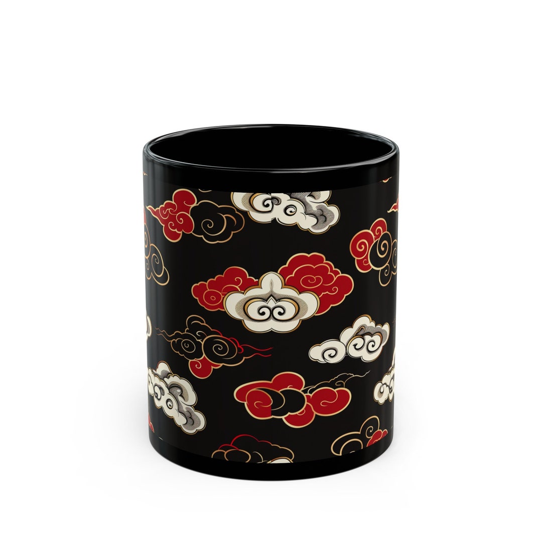 Akatsuki Inspired Cloud 11oz or 15oz Mug, Anime Mug, Japanese Mug ...