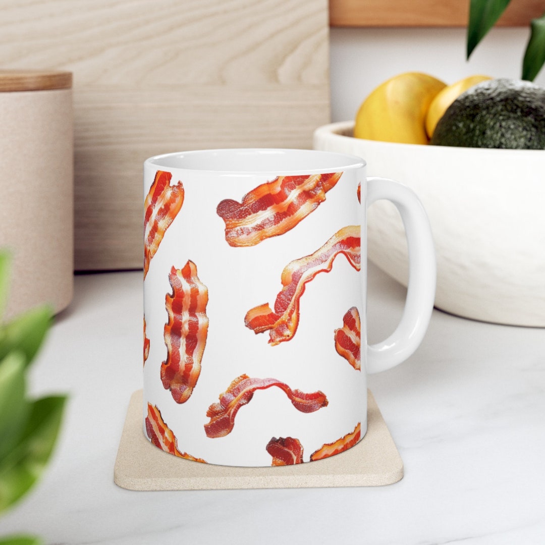 Bacon 11oz or 15oz Mug, Carnivore Mug, Carnivore Diet, Keto, Gift for ...