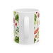 Vegetable 11oz or 15oz Mug, Spring Mug, Summer Mug, Veggie Mug, Cute ...