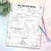 Sermon Notes for Kids & Preteens, Children's Sunday School Outline ...