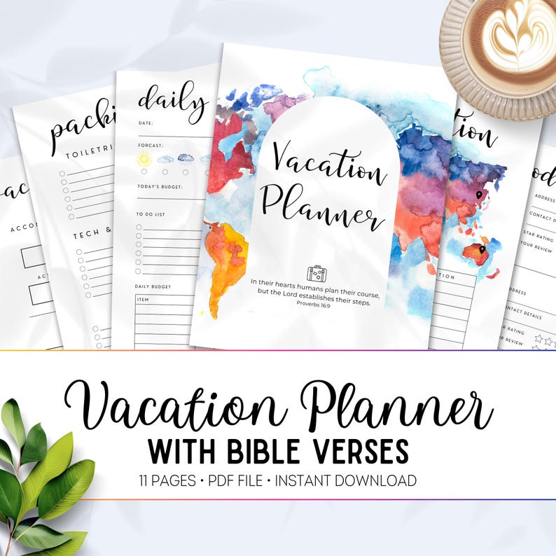 Vacation Planner for Christians, Faith Based Holiday Travel Organizer ...