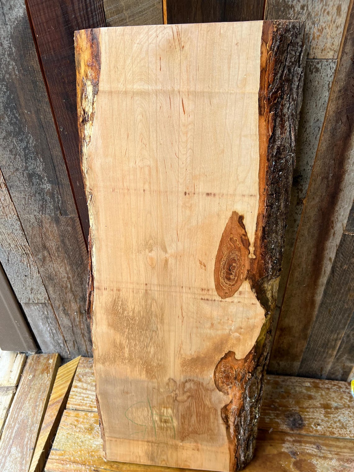 Live Edge White Pine Slab - Etsy