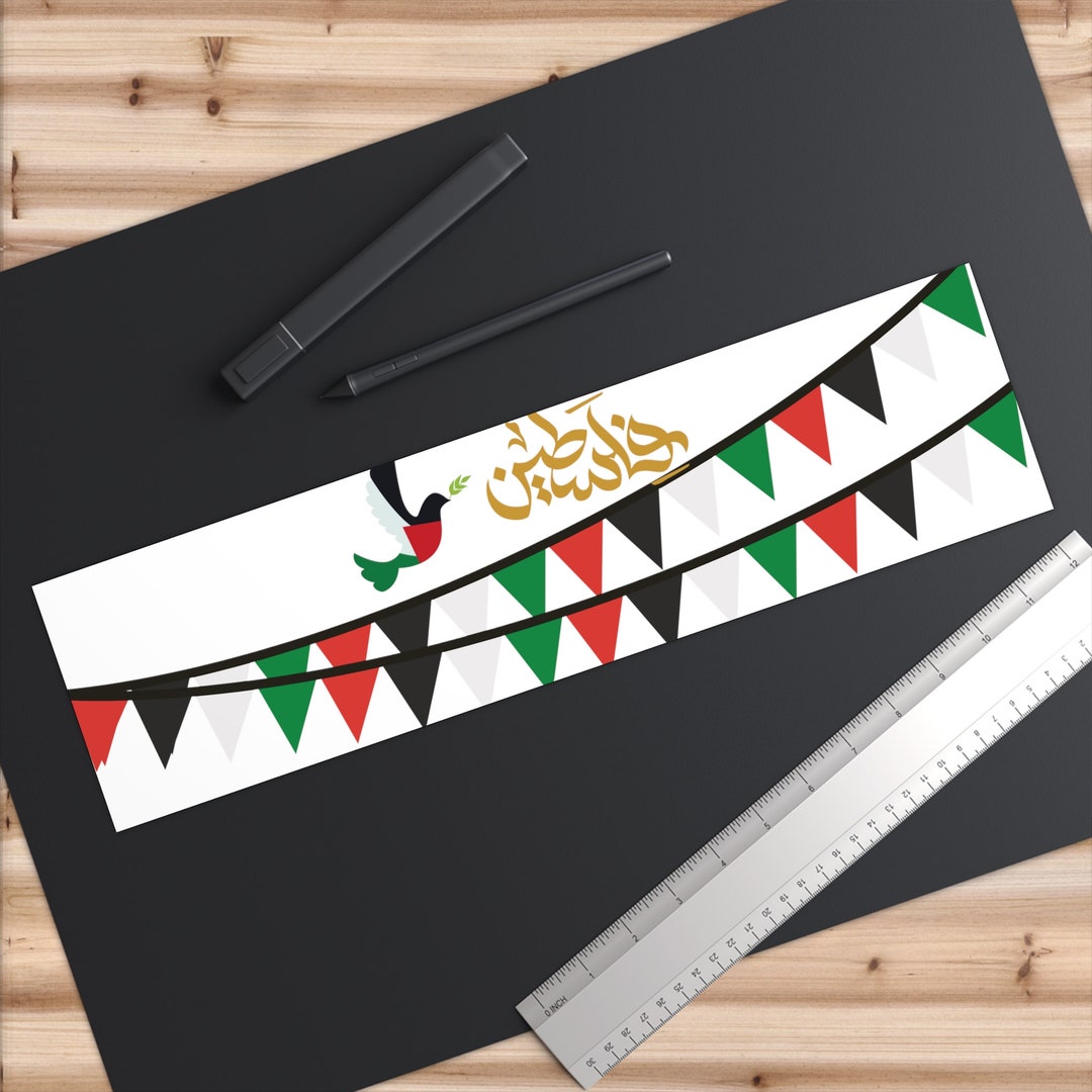 Palestine Flag Bumper Stickers Car Truck Sticker Palestine Waterproof ...