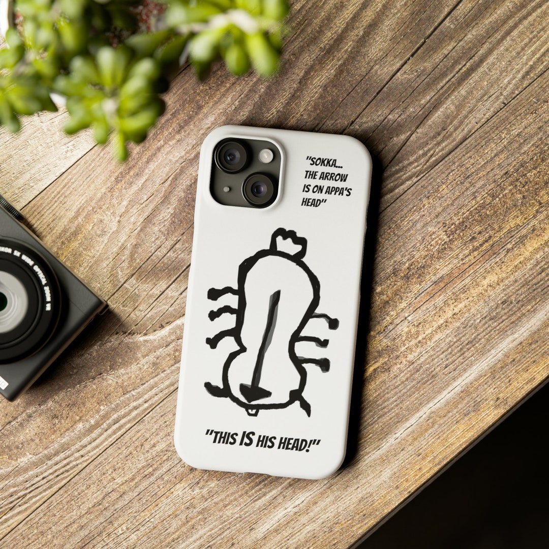 This is His Head Appa Doodle Phone Case - Etsy