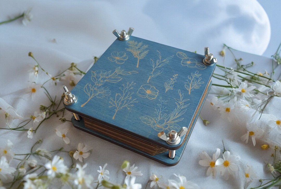 Pocket Flower Press Kit: Botanical Plant Press, Garden Gift - Etsy