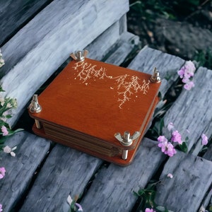Pocket Leaf Press, Wooden Flower Press Herbarium, Pocket Flower ...