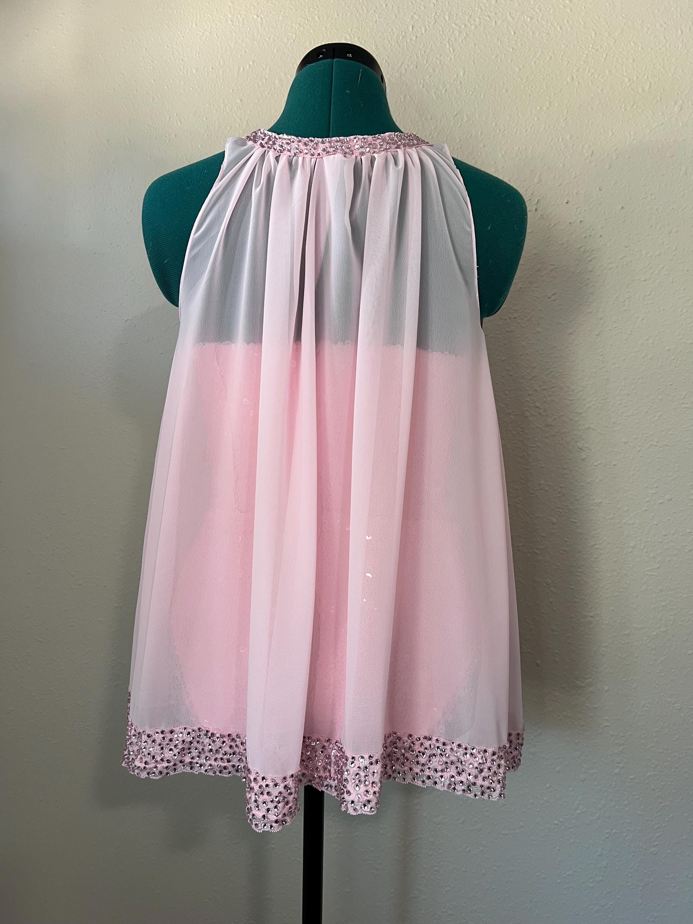 Custom Chiffon Baby Doll Dress Lingerie Style - Etsy