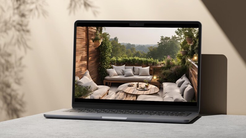 Animated Virtual Background Nature Forest Twitch Overlay Looped Vtuber ...