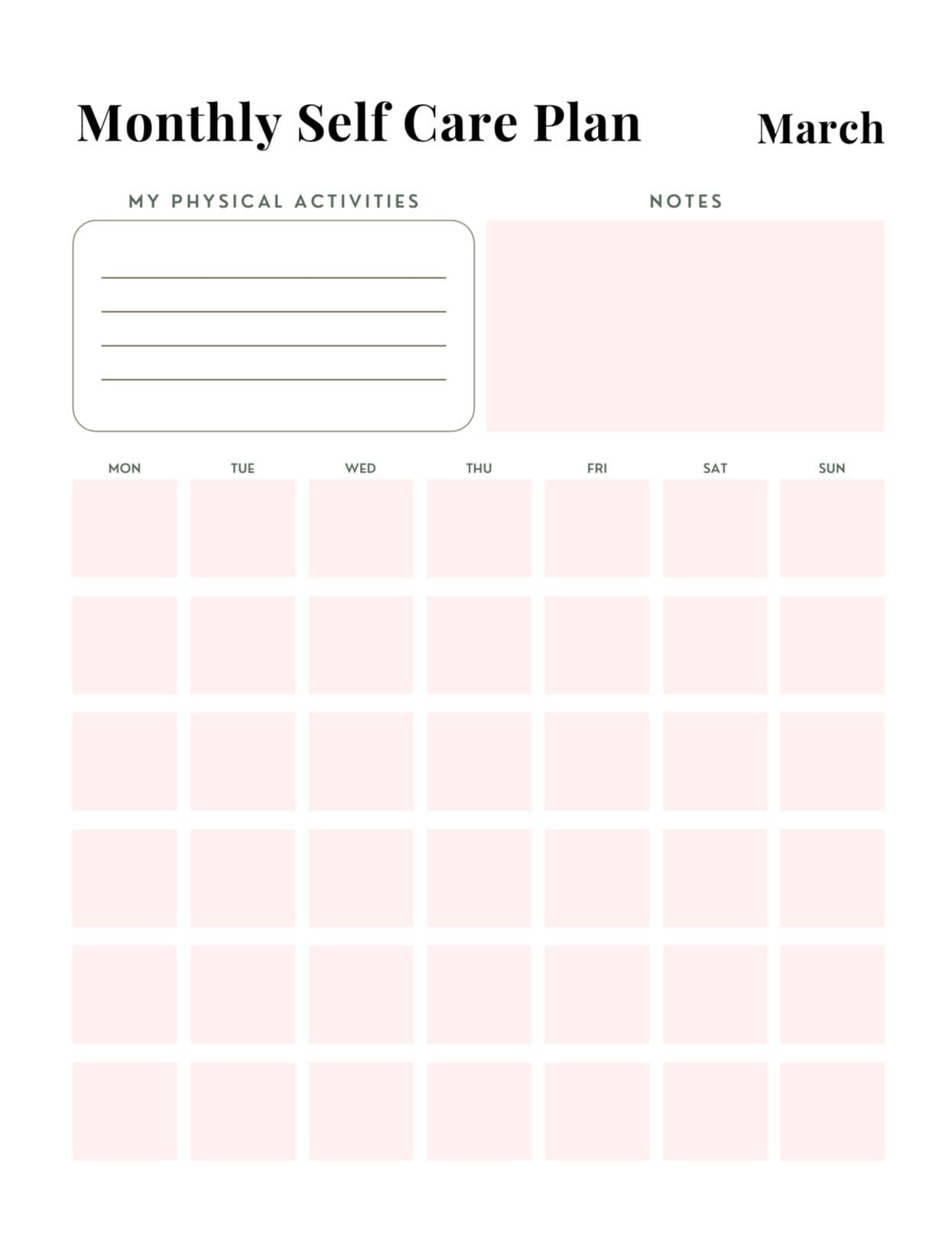 The Ultimate Self-care Notebook - Etsy