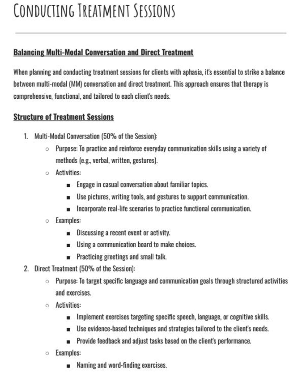 Aphasia, How to Be an Aphasia Therapist Resources, Patient Handouts ...