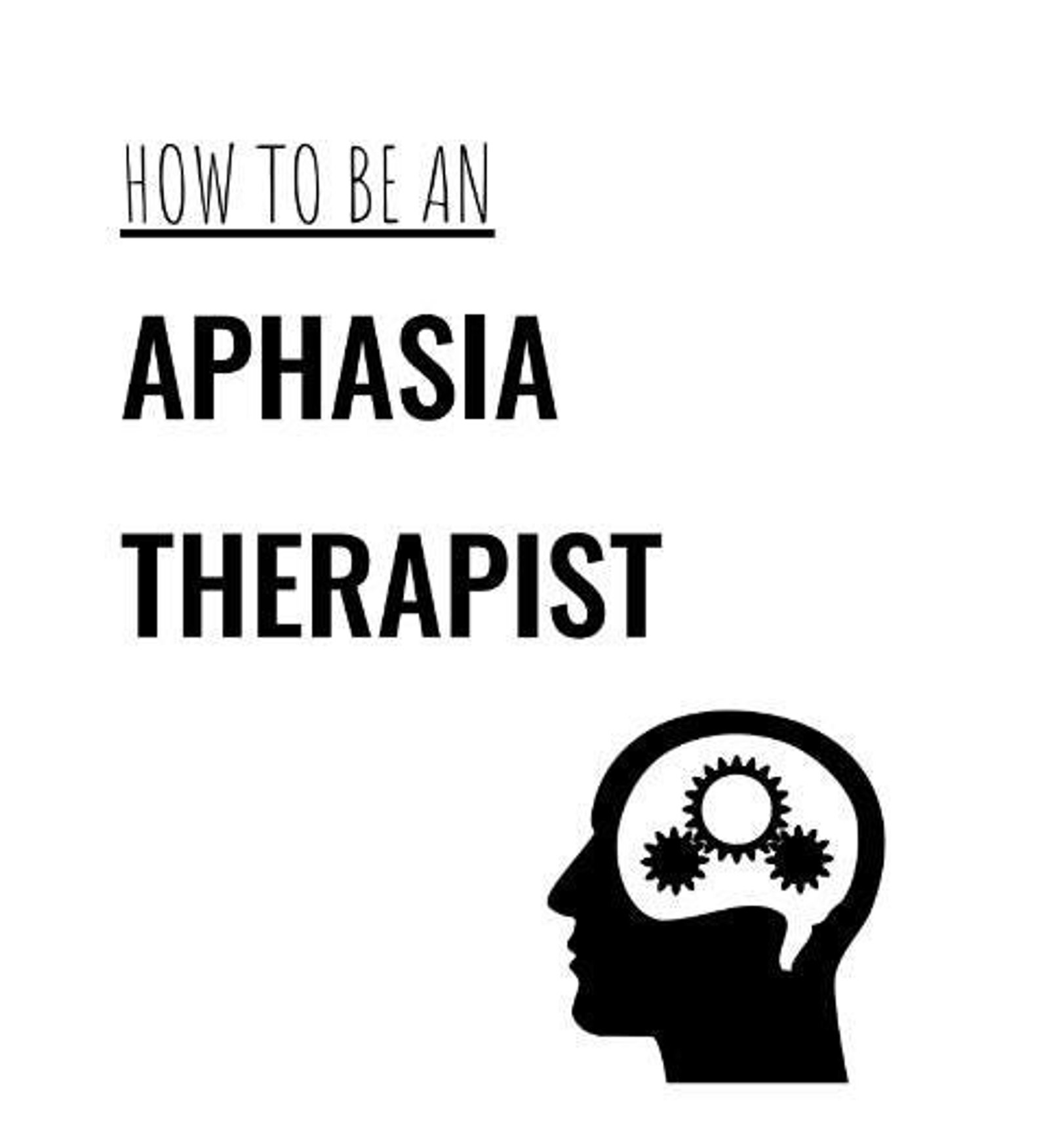 Aphasia, How to Be an Aphasia Therapist Resources, Patient Handouts ...