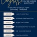 Real Estate Marketing Template - UNDER CONTRACT TEXT - Etsy