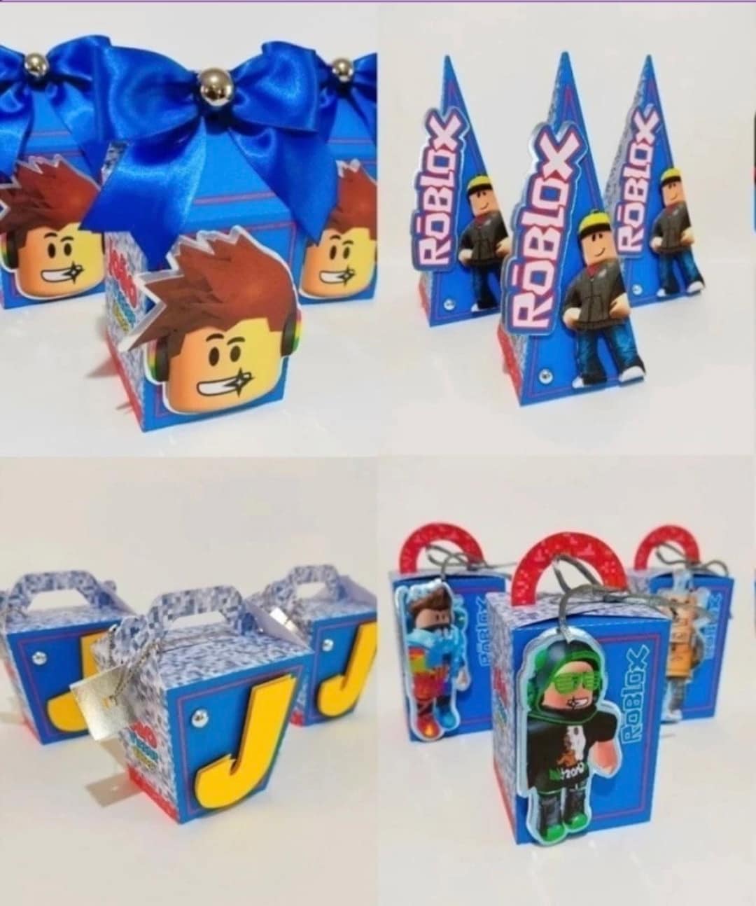Roblox Favor Box, Roblox Birthday, Roblox Birthday Party, Roblox Party ...