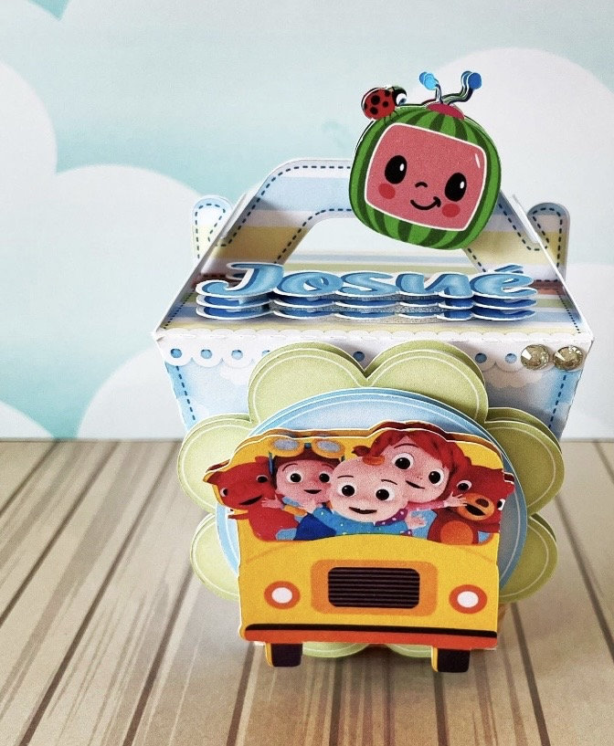 Coco Party Favor Box Cocomelon Treat Box Coco Inspired Favor Boxes - Etsy