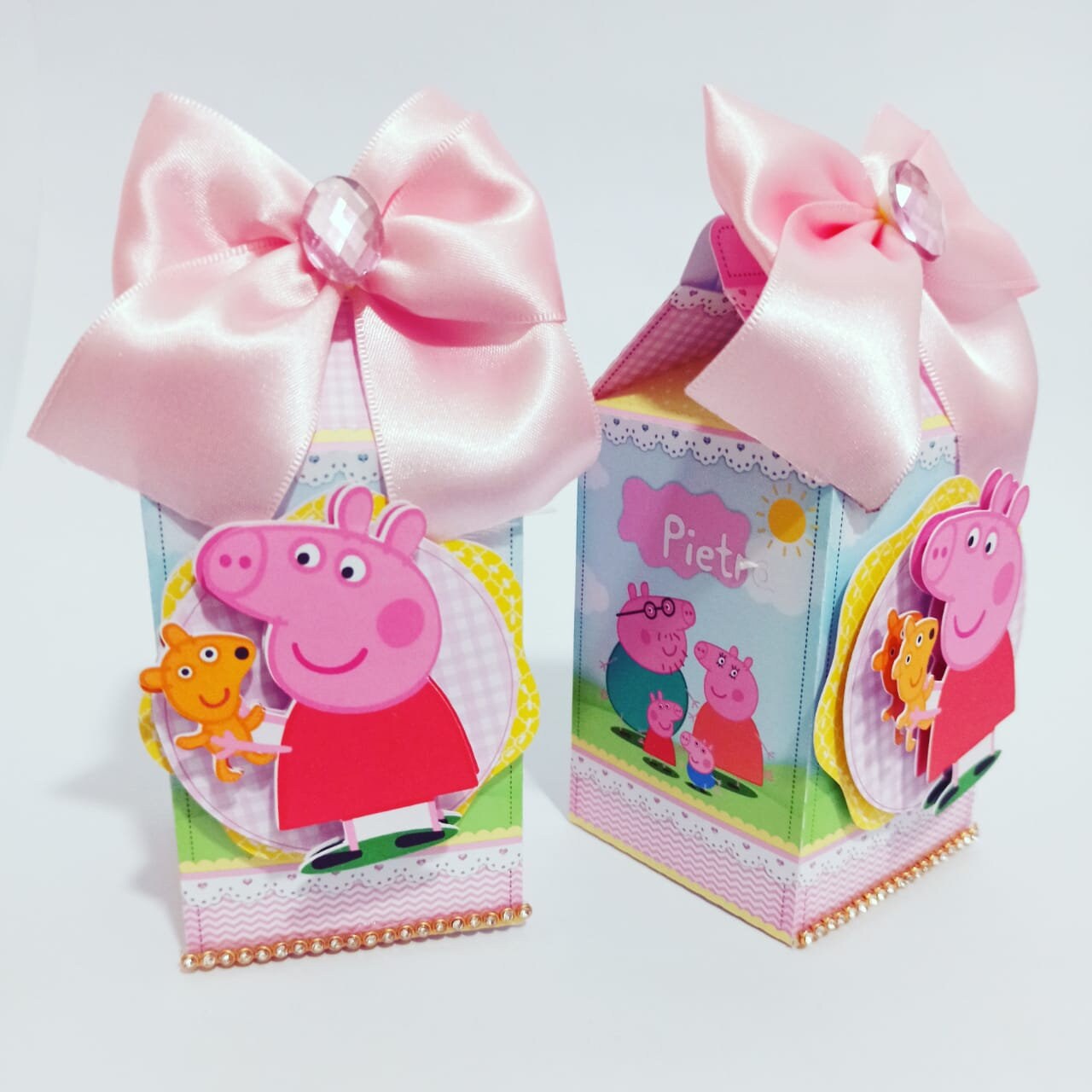 Peppa Pig Favor Box - Etsy