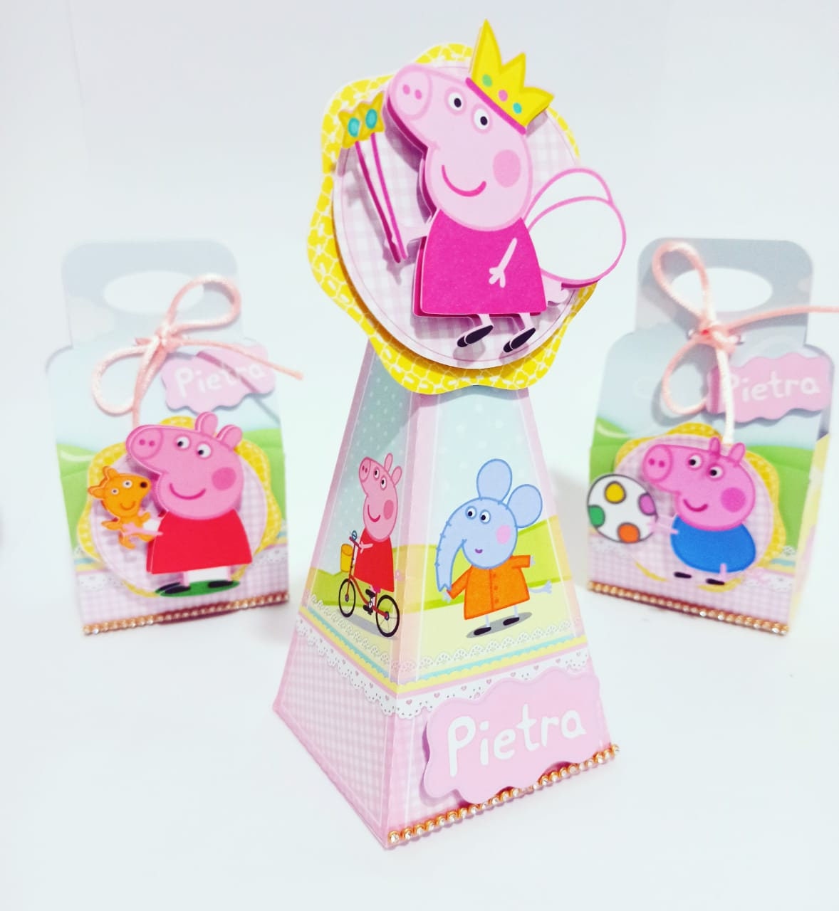 Peppa Pig Favor Box - Etsy