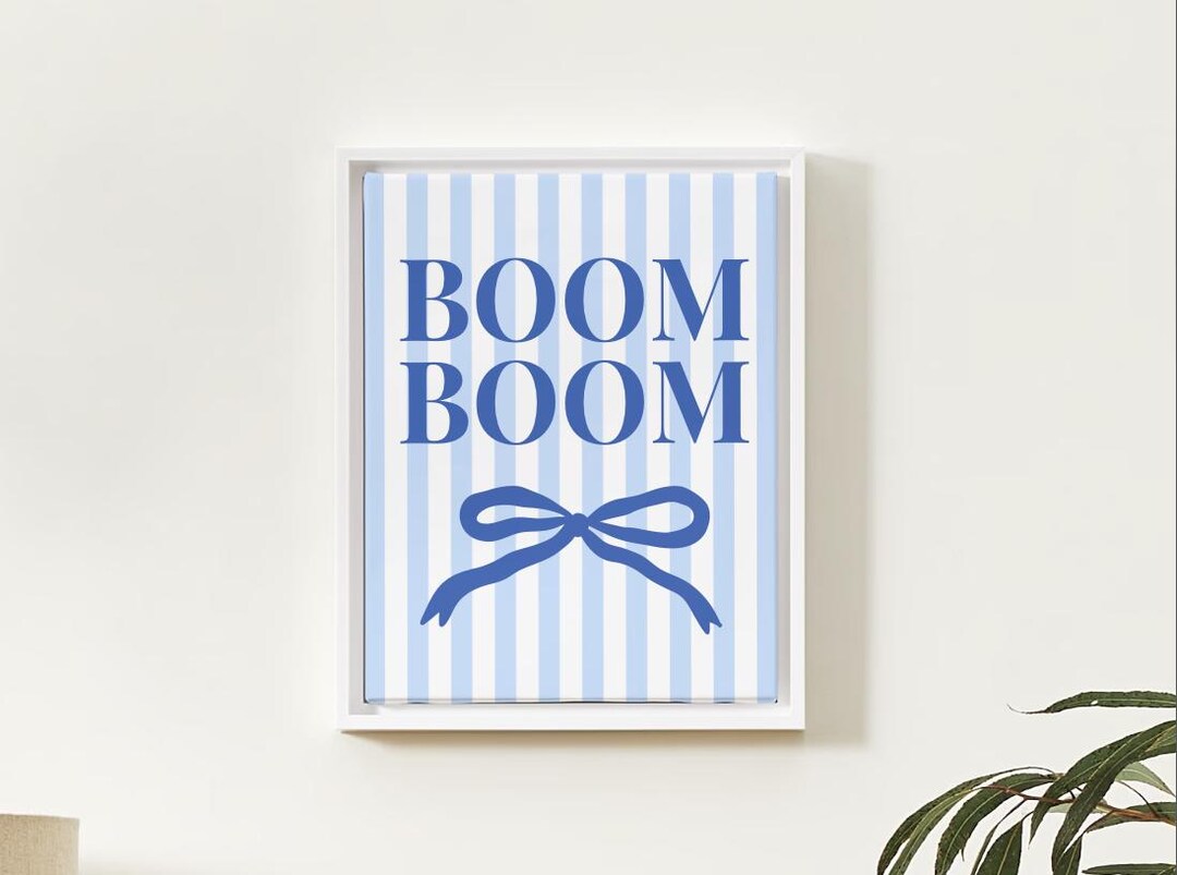 ADPI Wall Decor Boom Boom - Etsy