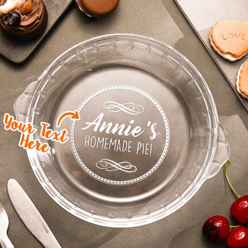Glass Pie Plate - Etsy