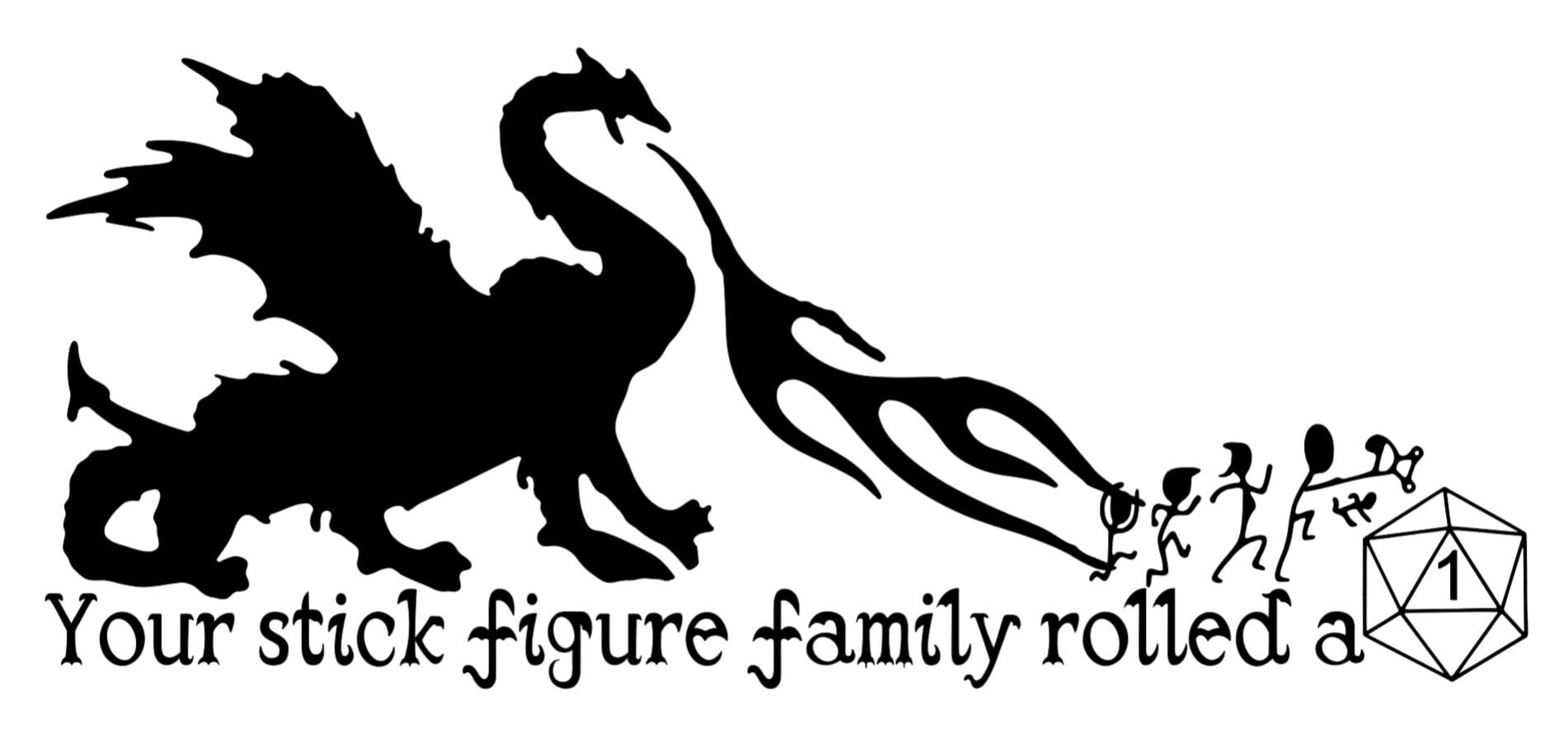 Dnd Stick Figure Family SVG - Etsy