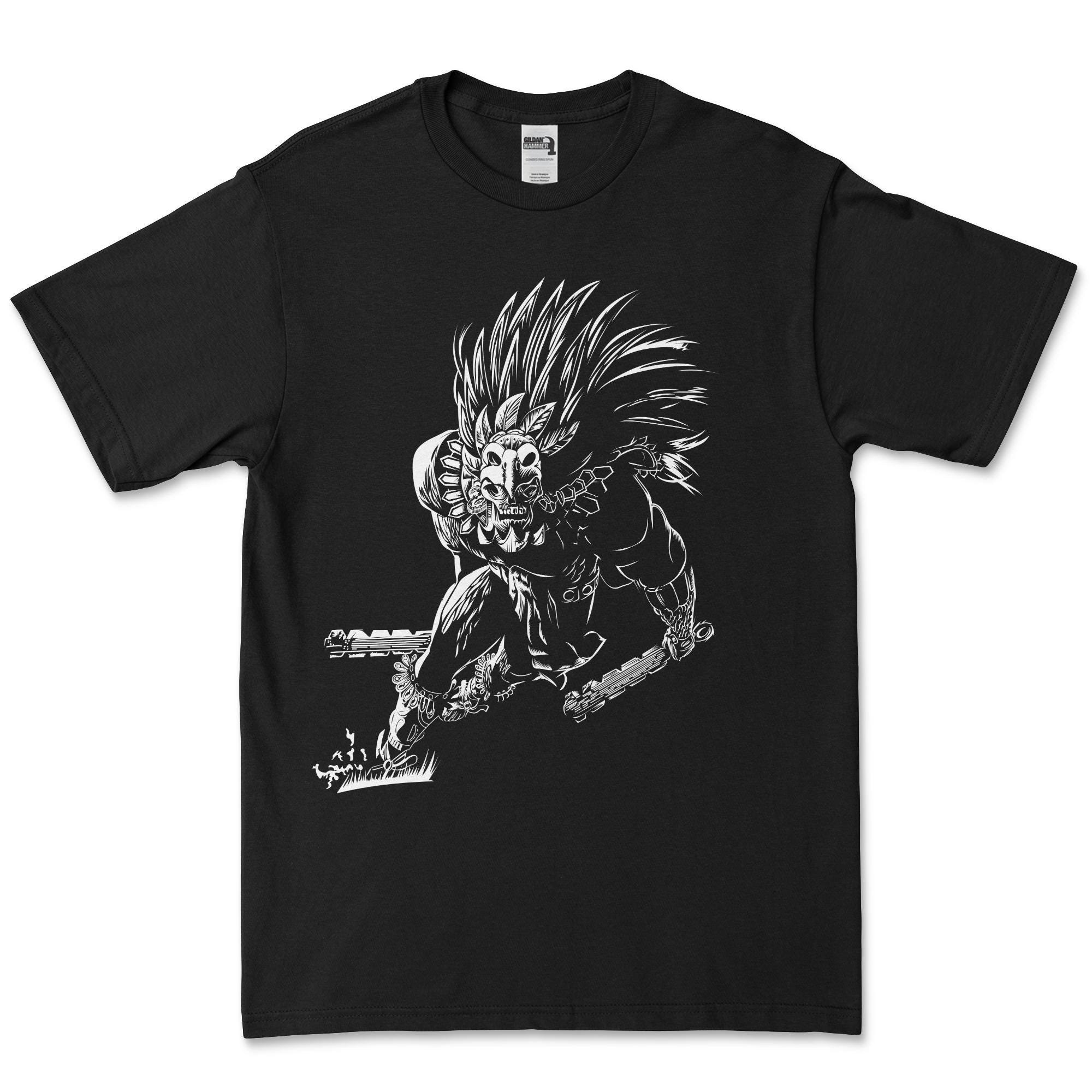 Aztec Warrior T-shirt - Etsy