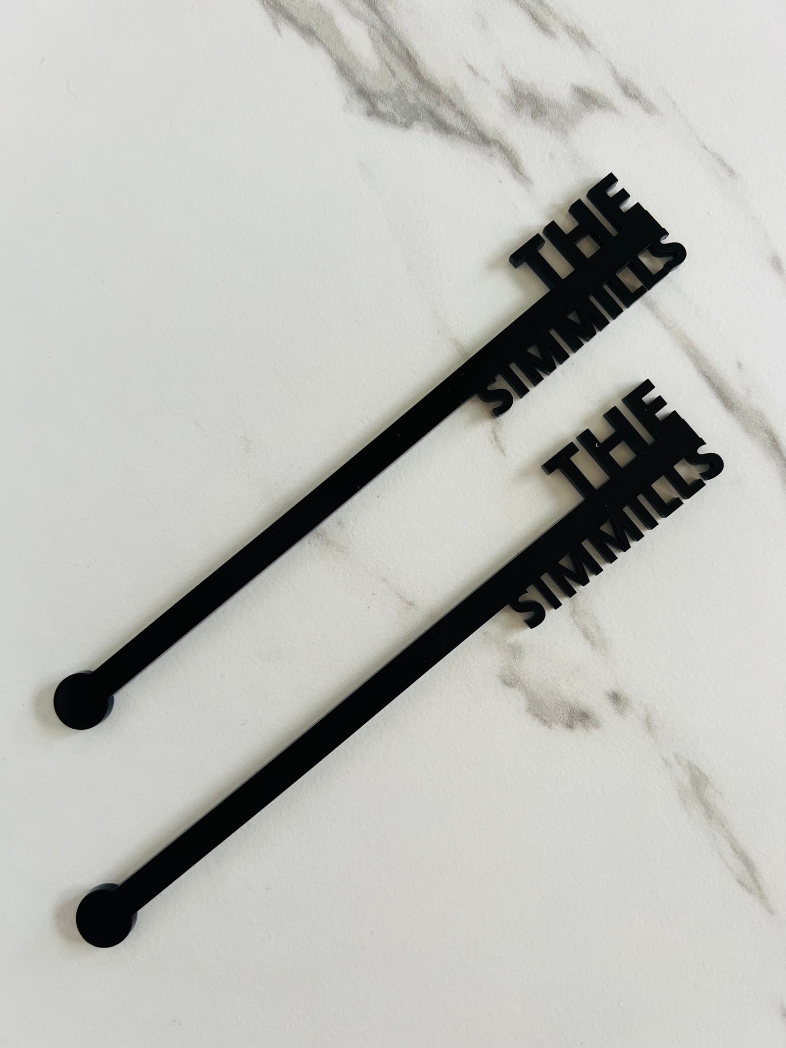 Custom Drink Stirrers Personalized, Cocktail Stirrers, Wedding Drink ...