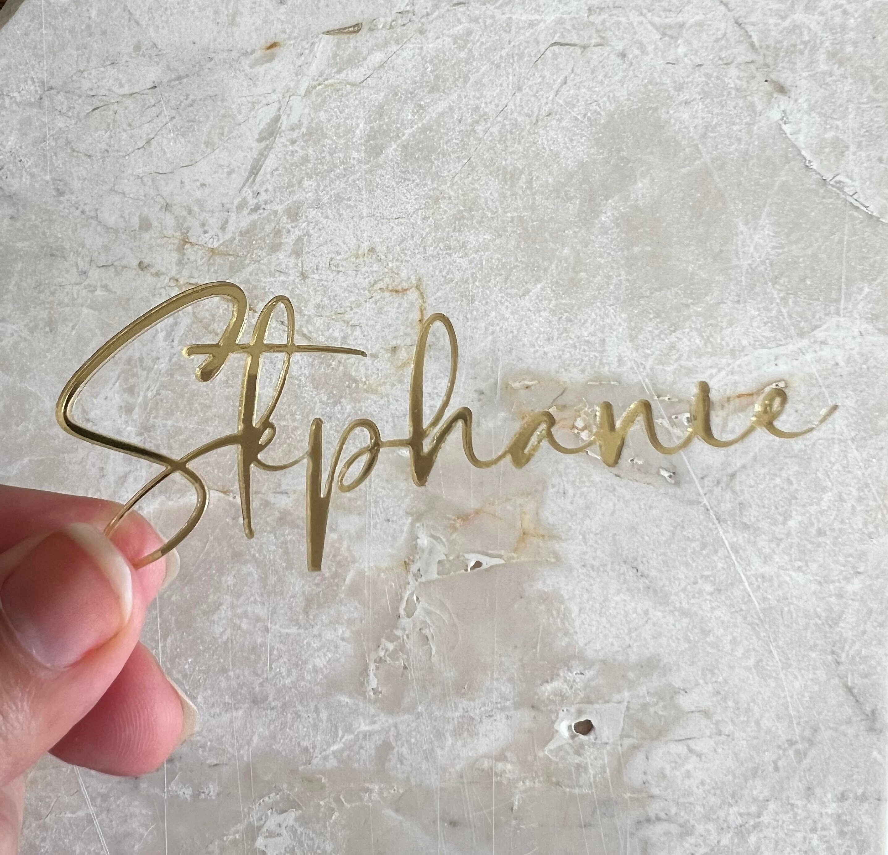 Wedding Name Place Cards, Table Decor, Personalized Place Cards, Custom ...