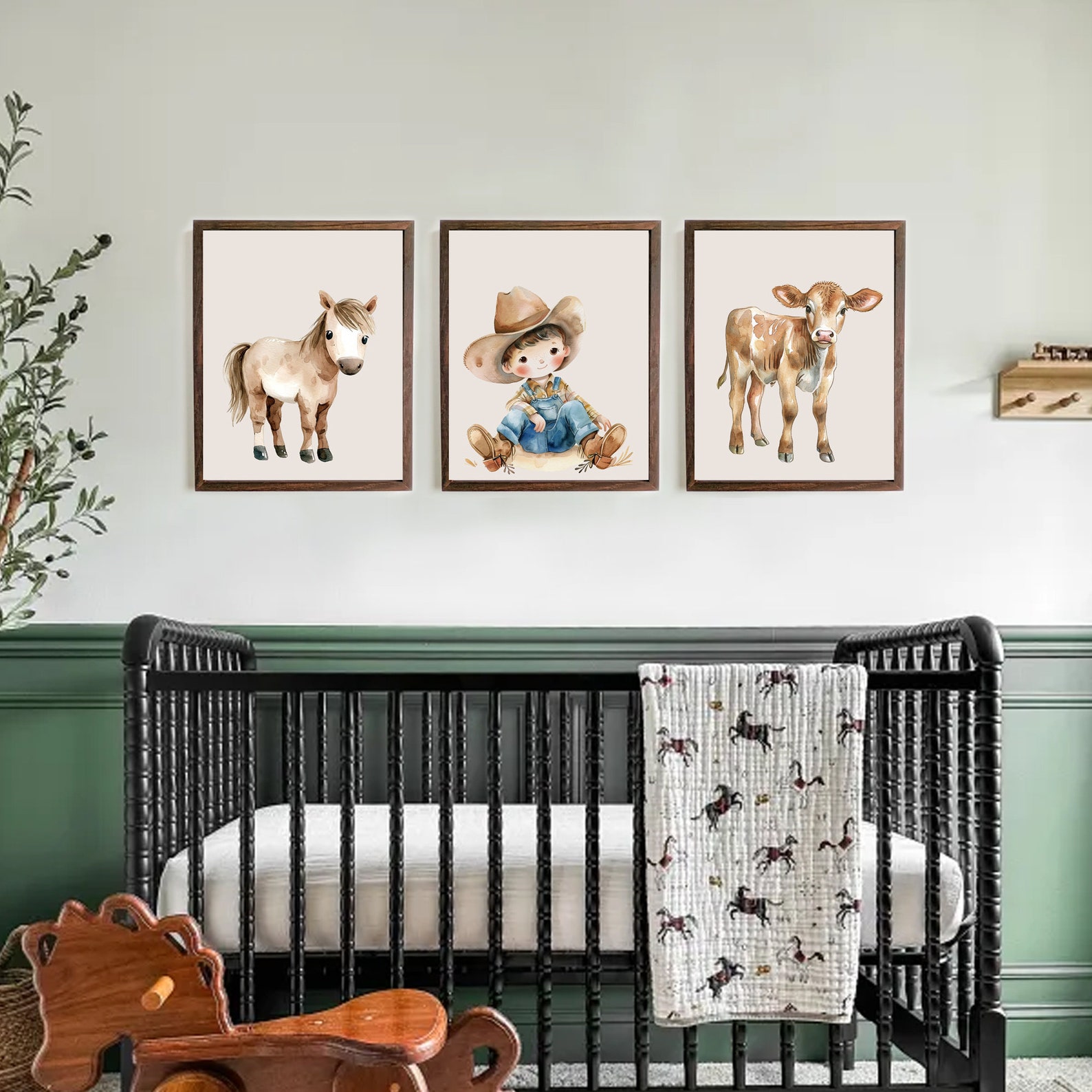 Cowboy Nursery Decor, Cowboy Nursery Prints, Baby Boy Wall Art, Cowboy ...