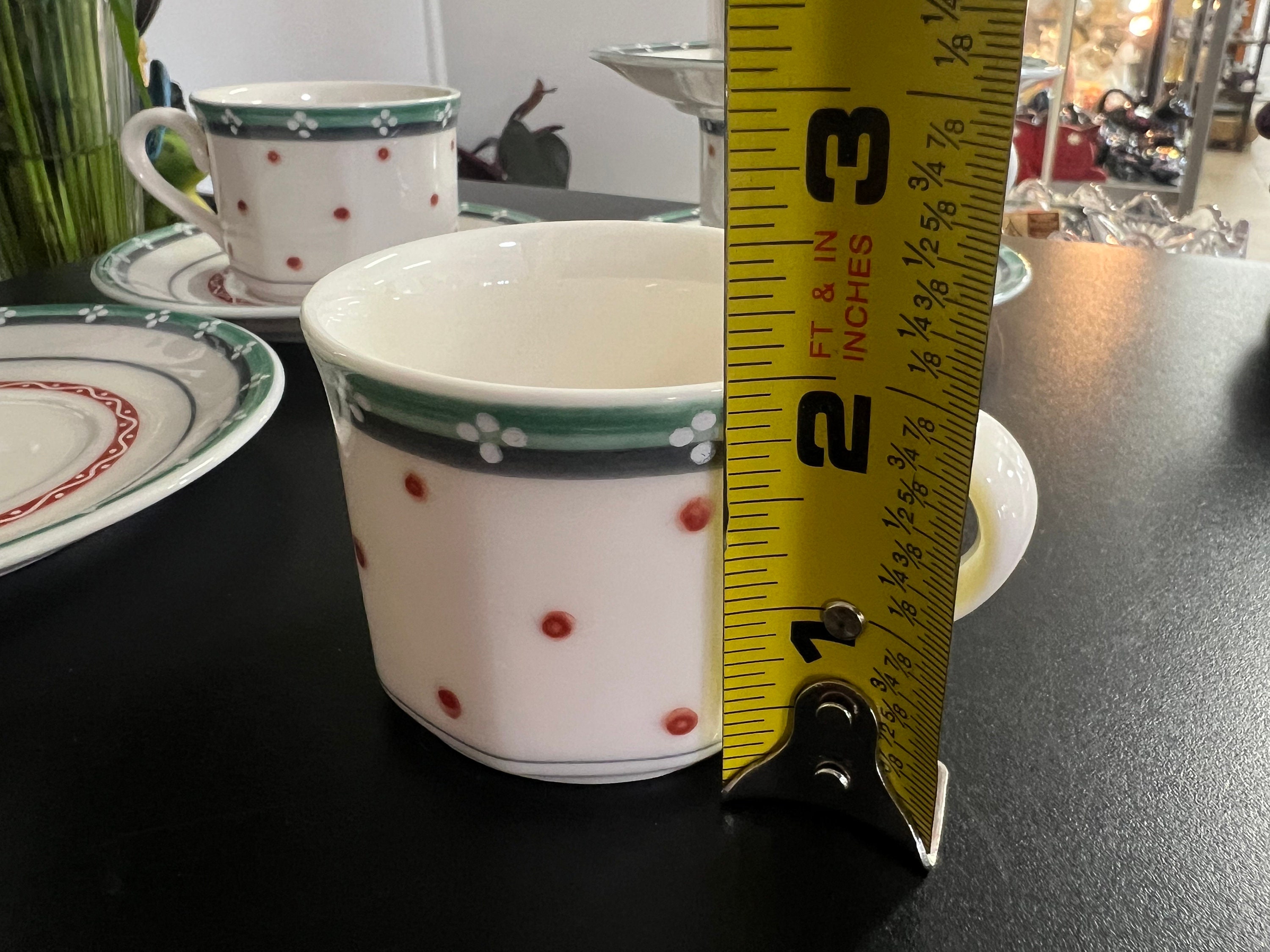 Villeroy and Boch Citta and Campagna Espresso Cup and Saucer Demitasse ...