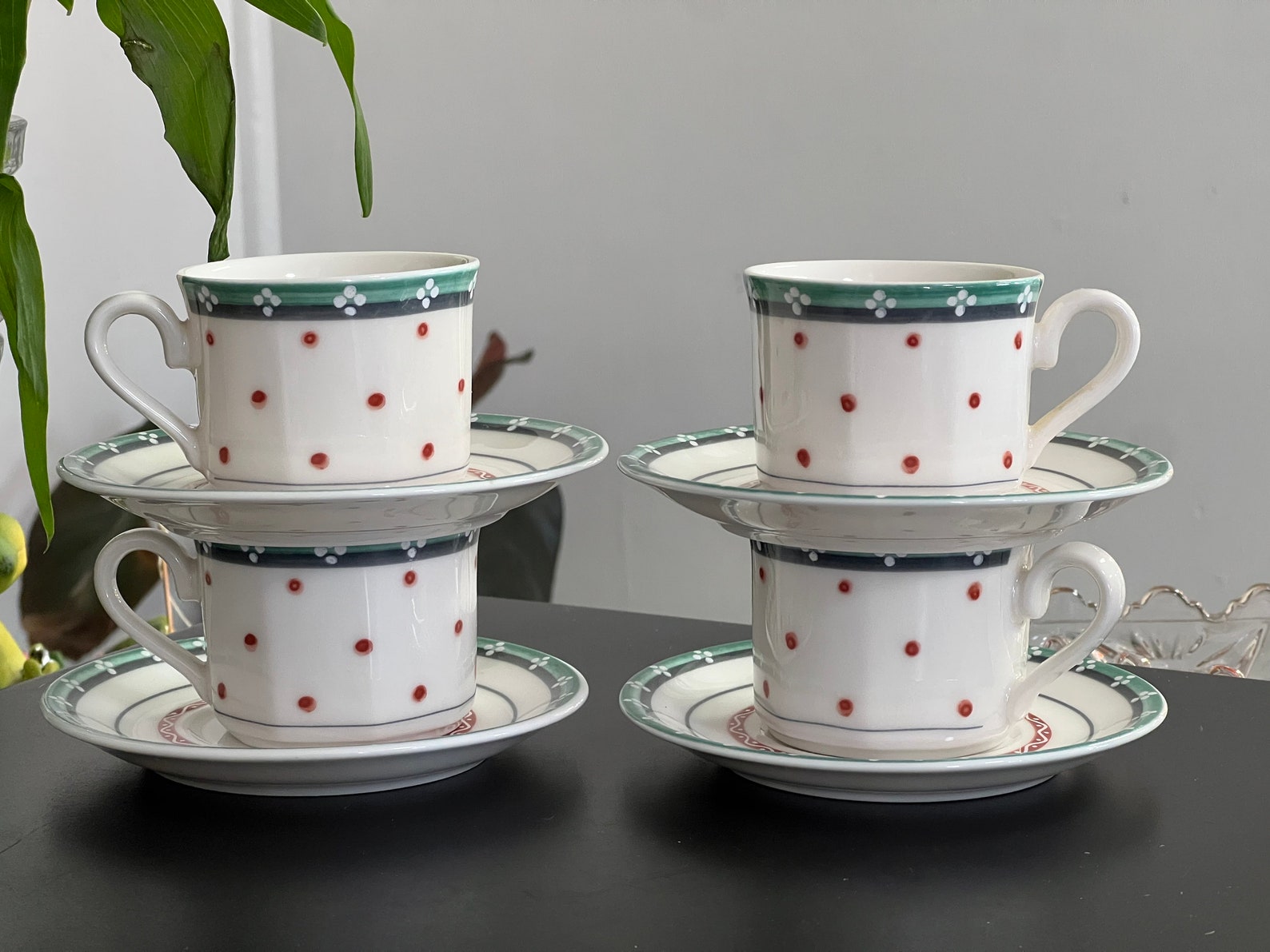 Villeroy and Boch Citta and Campagna Espresso Cup and Saucer Demitasse ...