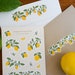 Spring Lemons Pen Pal Letter Set, Letter Writing Set, Handmade Pen Pal ...