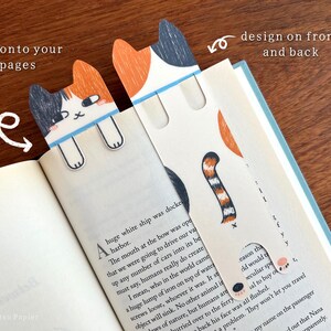 Hanging Cat Bookmark: Handmade Bookmark for Book Lovers and Readers - Etsy