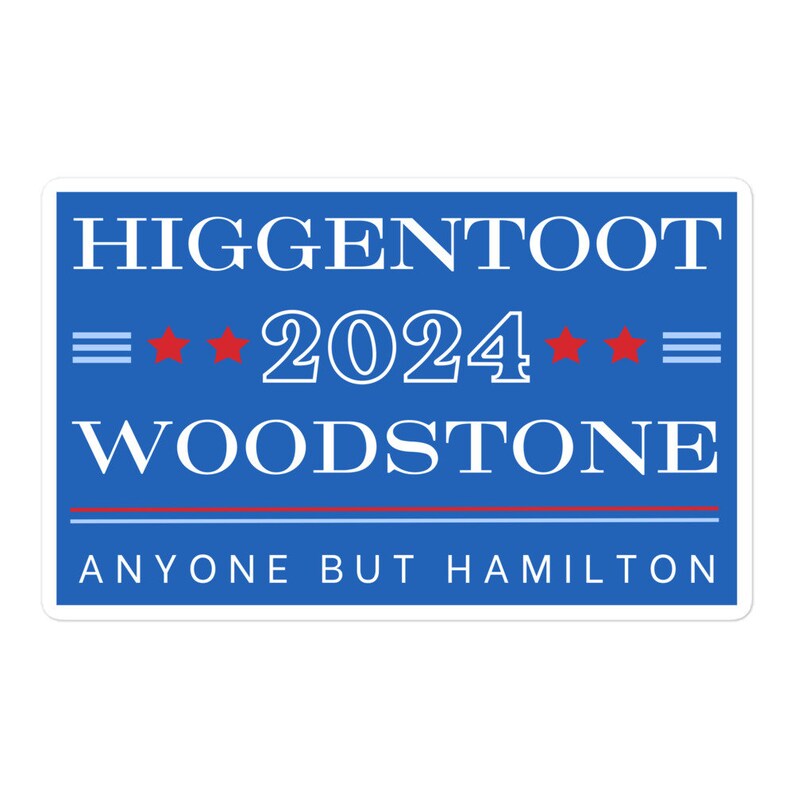 Ghosts Sticker for Election 2024 Ghosts US Isaac Higgentoot & Hetty ...