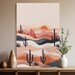 Boho Desert Sunset Wall Art, Printable Cactus Landscape Decor ...