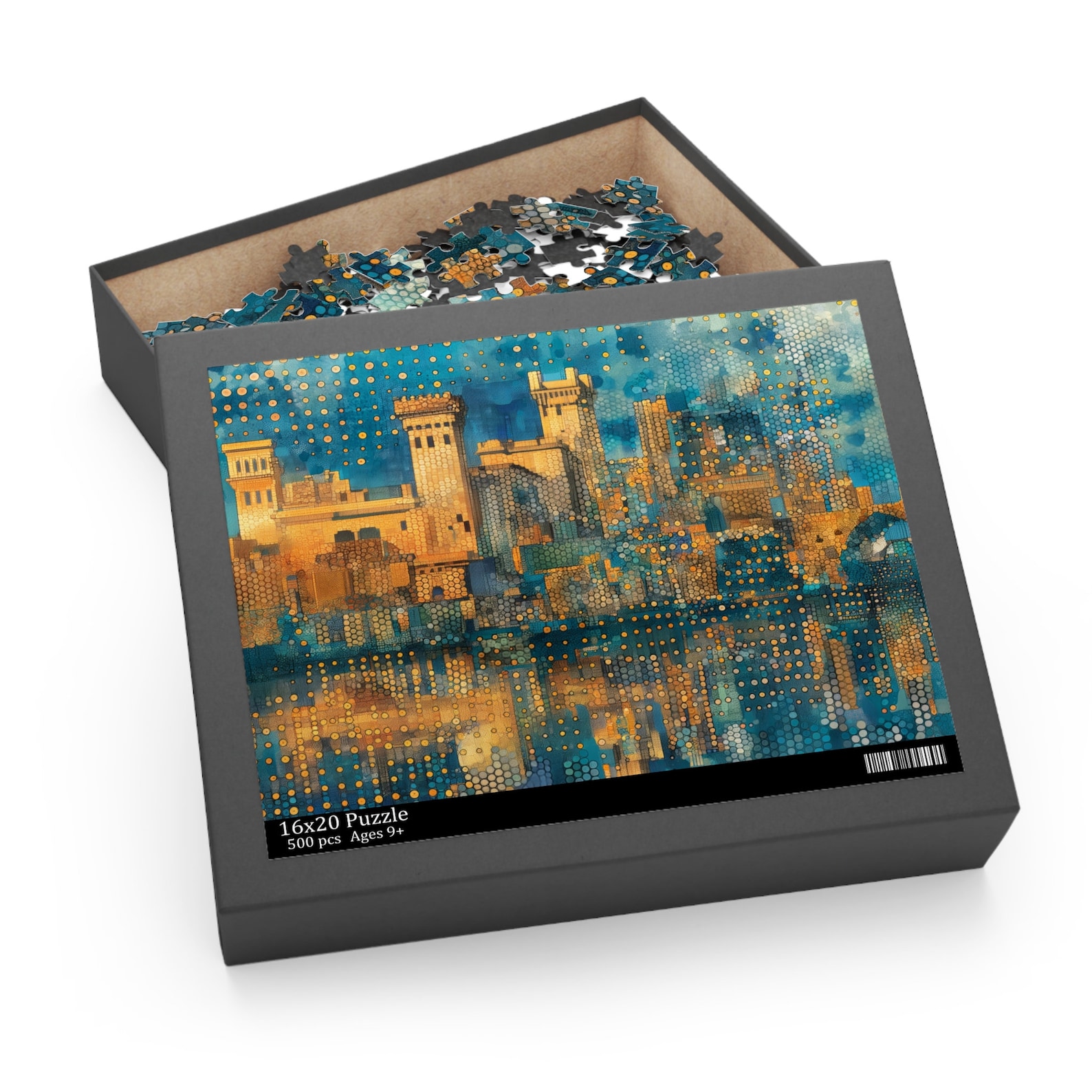 Ancient Civilization Pointillism Puzzle, 500-piece Dot Art History ...