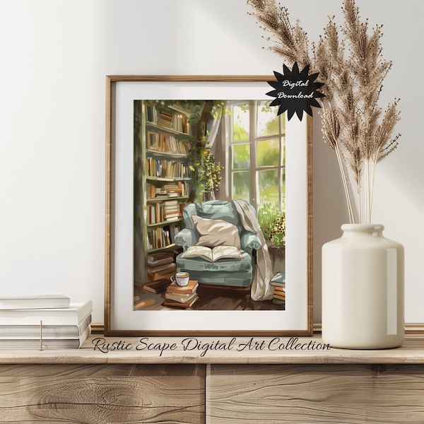 Reading Nook Art - Etsy
