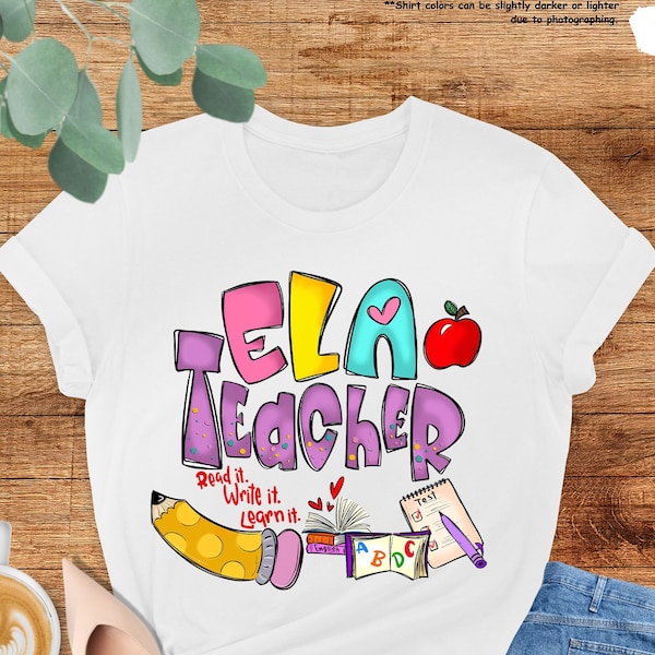 Ela Teacher Shirt - Etsy