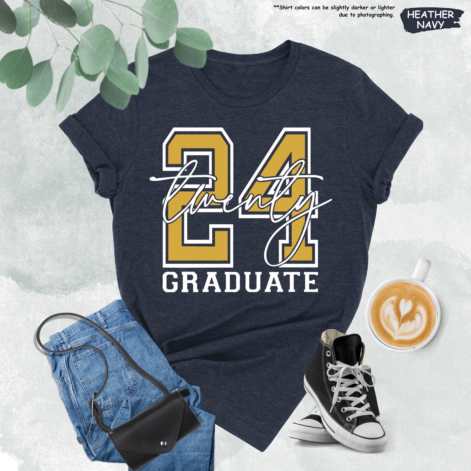 Twenty 24 Graduate Shirt, Graduation 2024 Shirt, Senior Gifts, 24 Grad ...