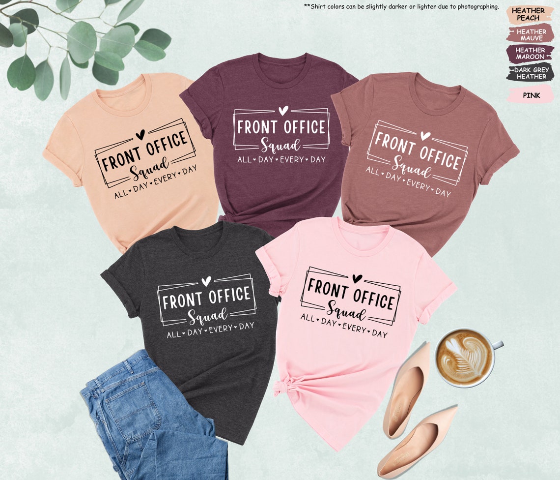 Front Office Squad Shirts,office Team Shirt,front Office Crew,front ...