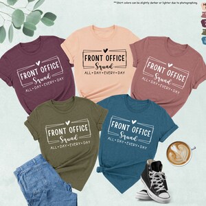 Front Office Squad Shirts,office Team Shirt,front Office Crew,front ...