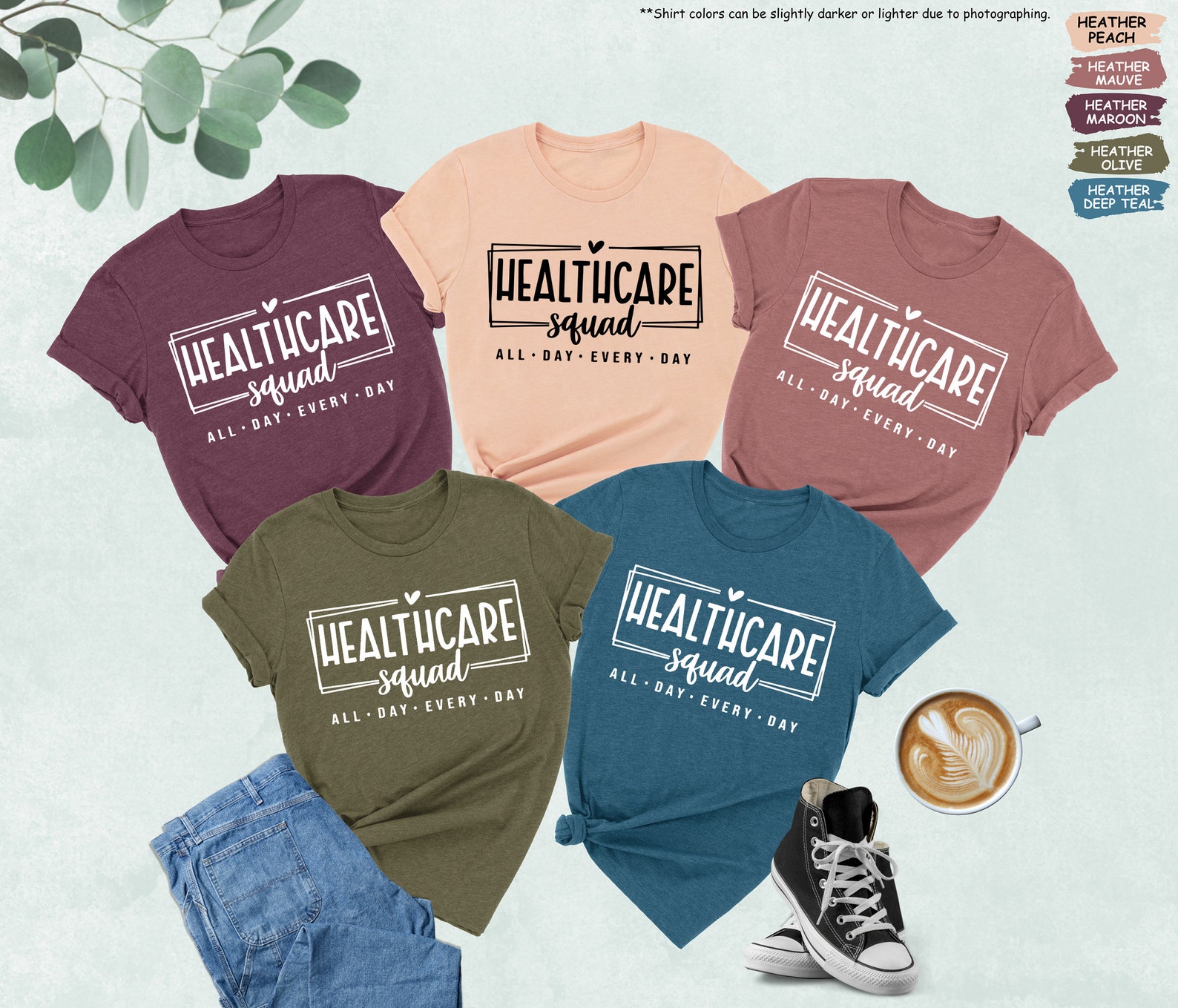 Healthcare Squad Shirts, Healthcare Worker Shirt, Healthcare Gifts ...