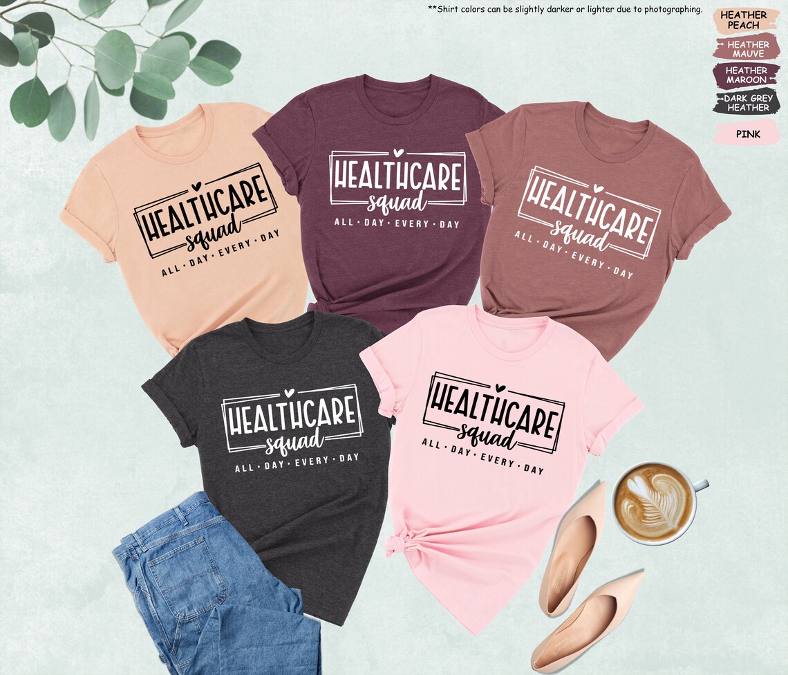 Healthcare Squad Shirts, Healthcare Worker Shirt, Healthcare Gifts ...
