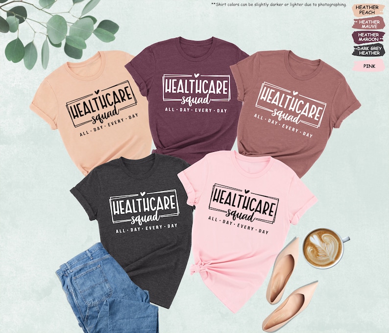 Healthcare Squad Shirts, Healthcare Worker Shirt, Healthcare Gifts ...