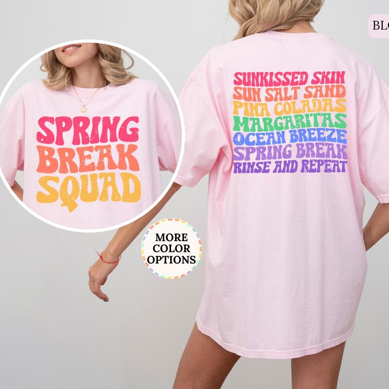 Spring Break Shirt - Etsy