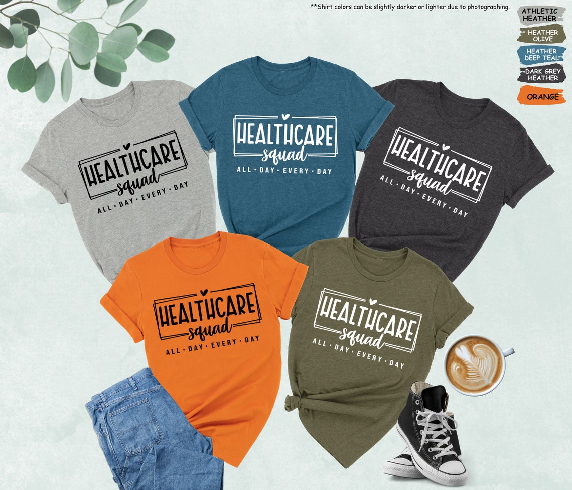 Healthcare Squad Shirts, Healthcare Worker Shirt, Healthcare Gifts ...