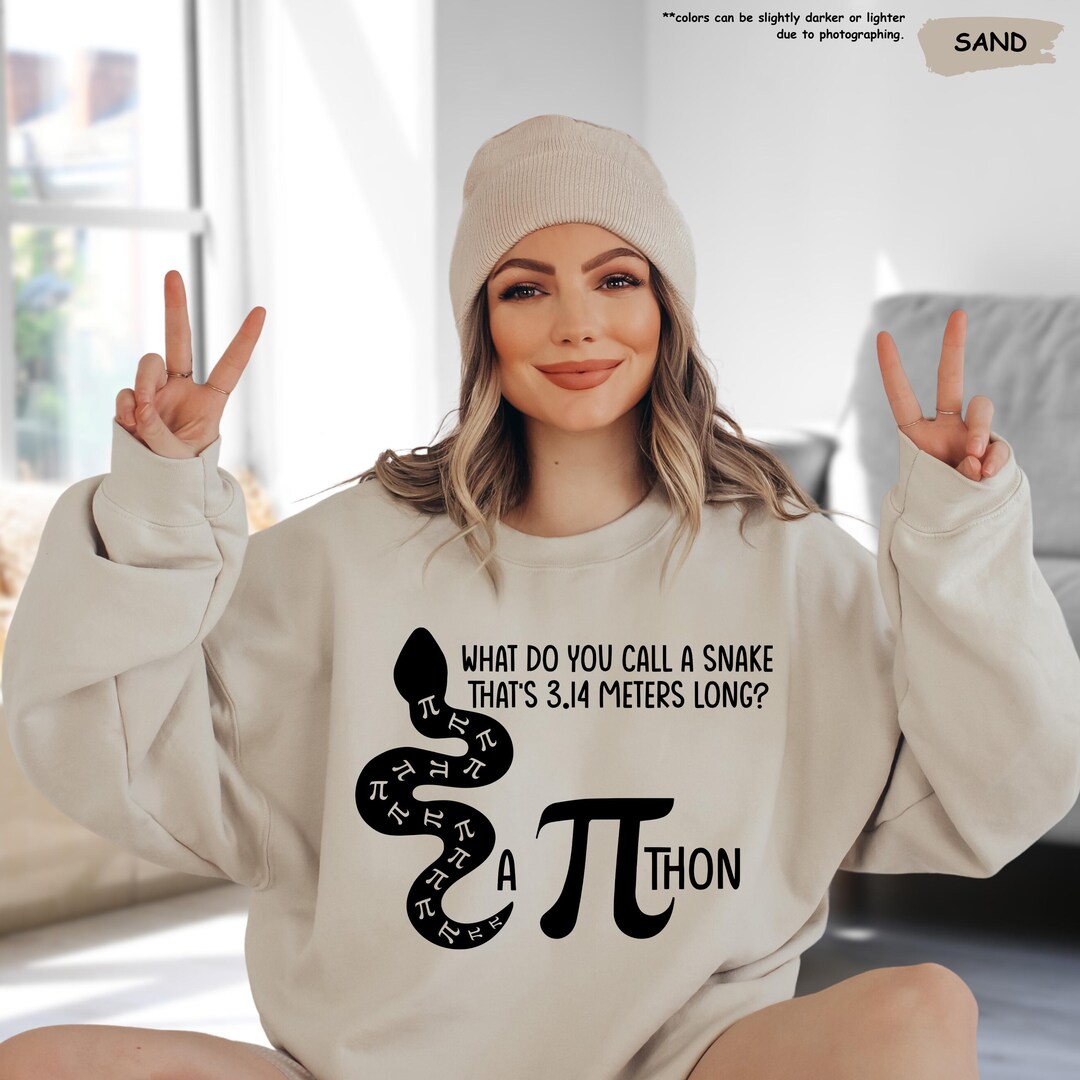 Funny Pi Day Sweatshirt, Pithon Pi Hoodie, Math Teacher Gift,happy Pi Day Gift,geometry Teacher ...