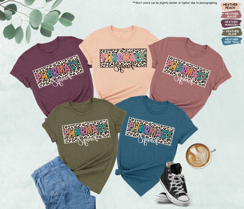 Pharmacy Squad Shirt, Pharmacy Shirt,pharmacist Shirt,pharmacy Tech ...