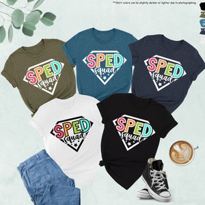 Sped Squad Shirts, Special Education Teacher Shirts, Gift for Teacher ...