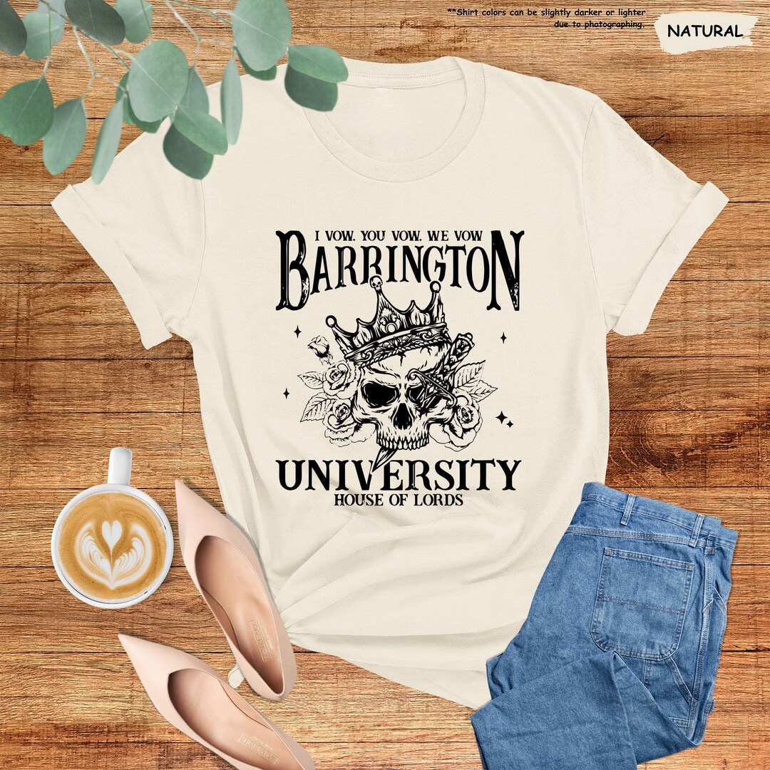 Barrington University Shirt, the Ritual Shirt,dark Romance Sweater ...