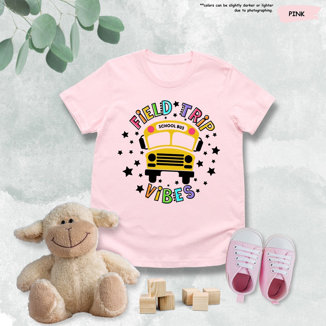 Field Trip Vibes Shirt, Shirt for Kids, Field Trip Shirt, Field Day ...