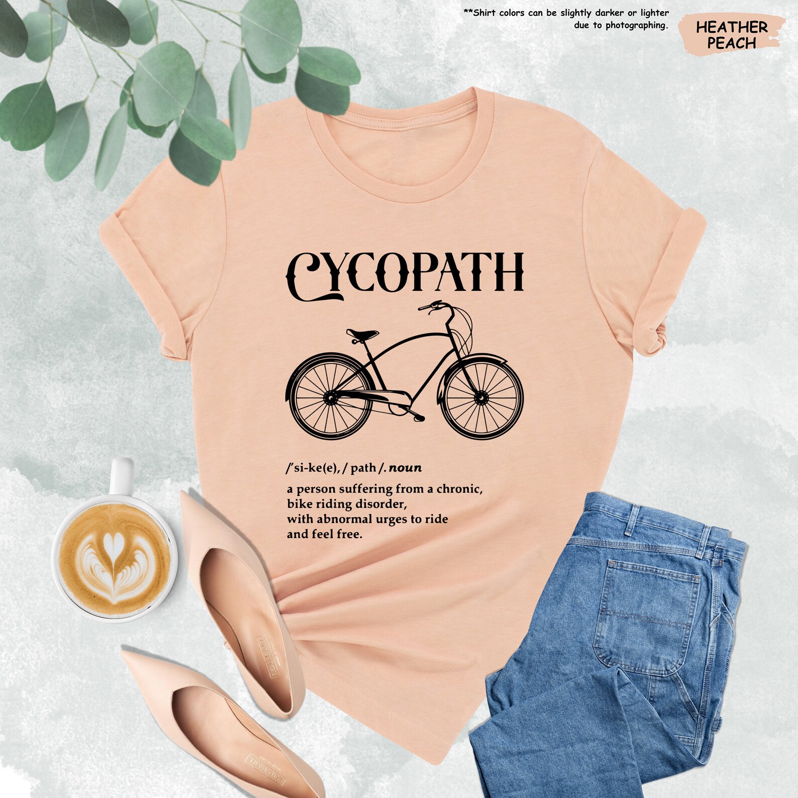Cycopath Shirt, Funny Cycling Shirt, Cycling Shirt,bike Lover Shirt ...